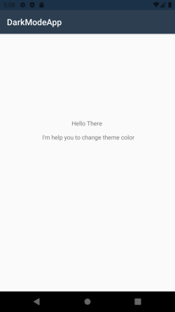Implement The Dark Mode In Xamarin.android